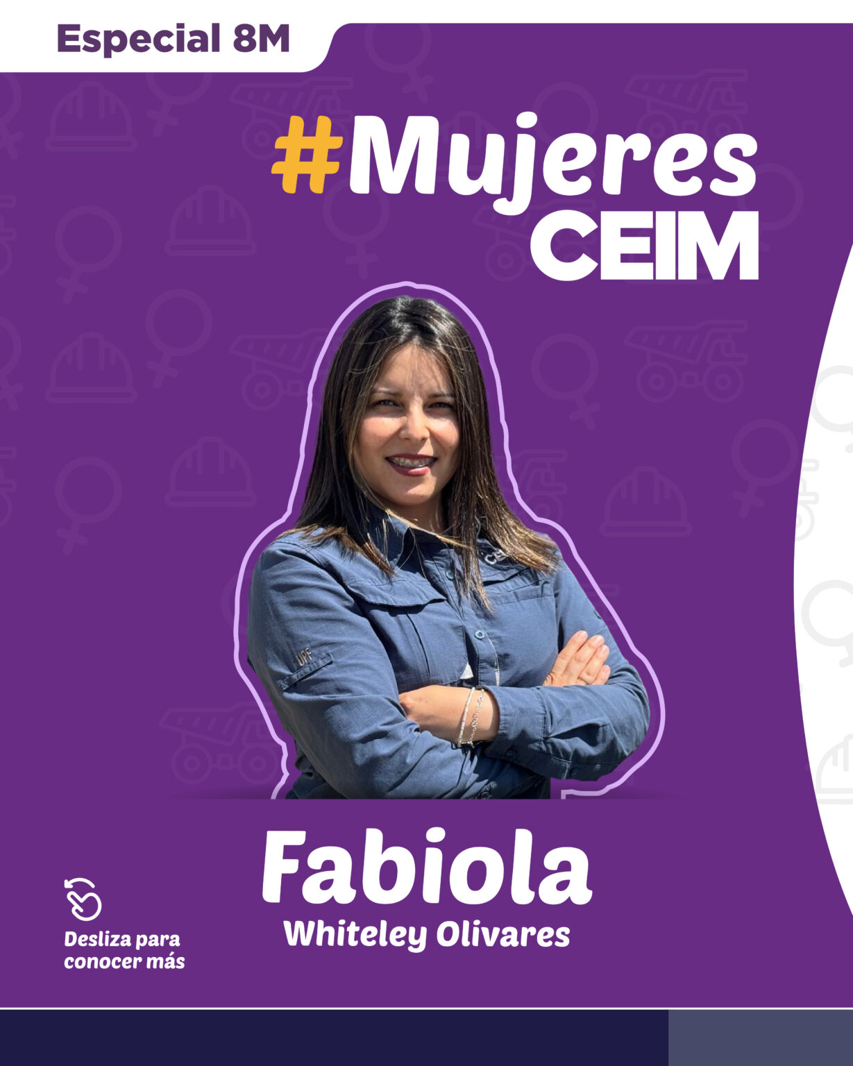 Fabiola Whiteley: “Cuesta encontrar mujeres que se atrevan” – Ceim