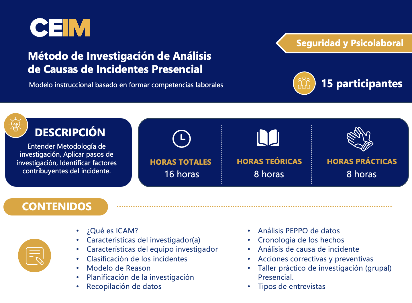 Estudiantes Trainee de Spence – BHP operan nuestro CIO – Ceim