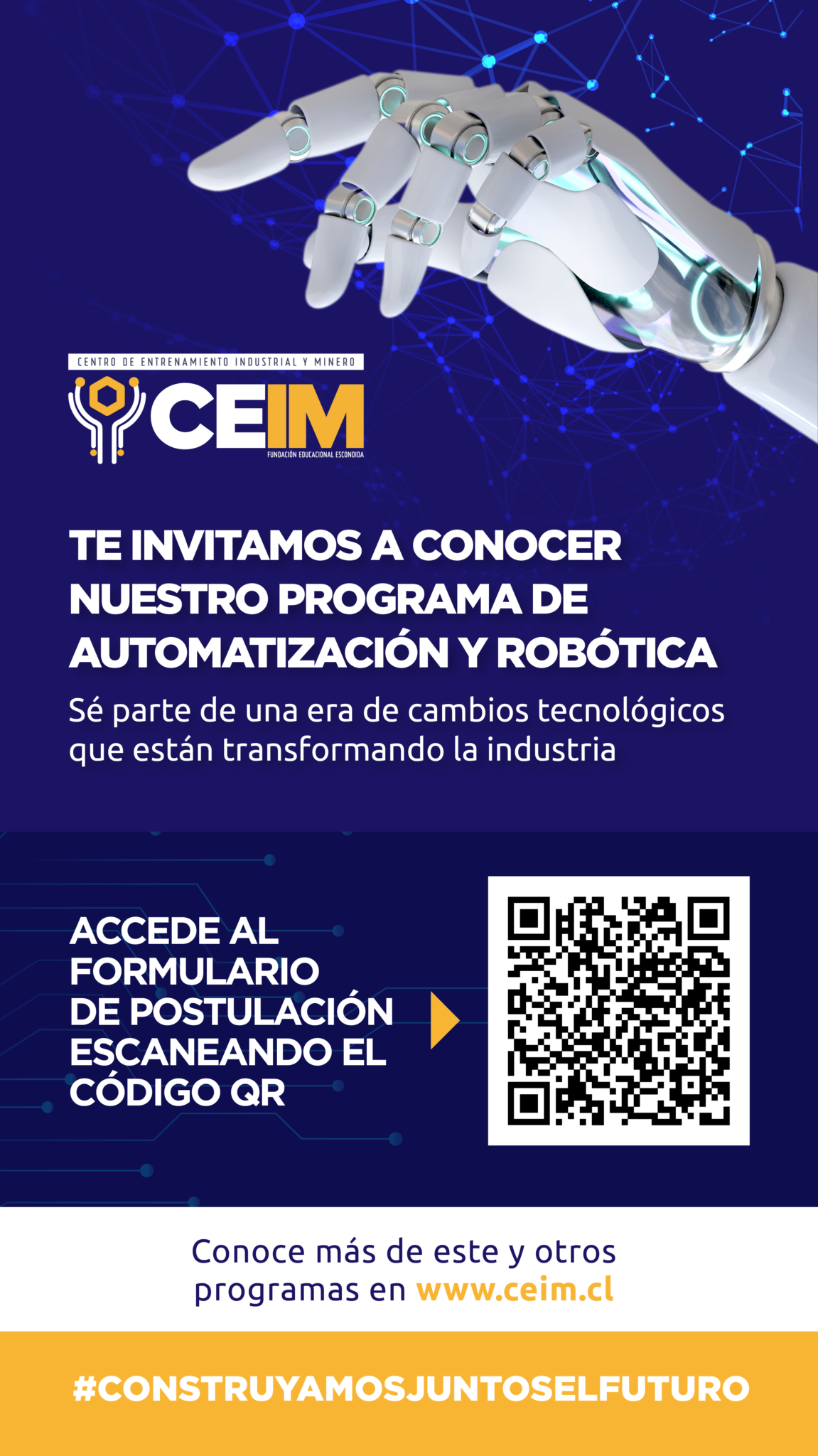 Escuela de Oficios Industriales de CEIM abre postulaciones para su primer programa de ...